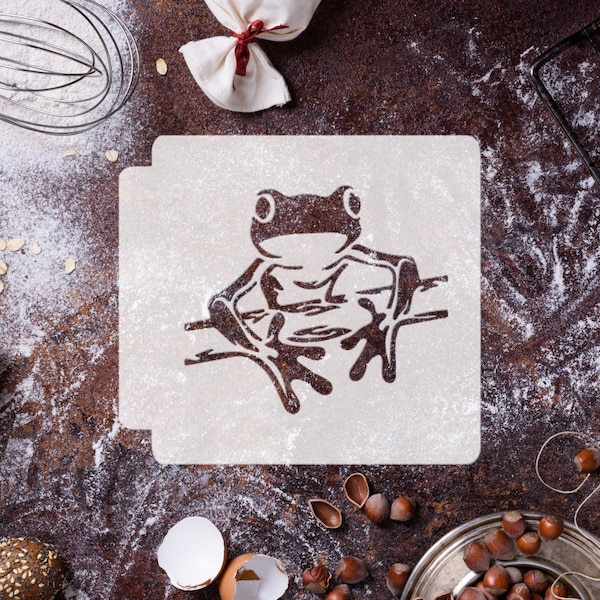 Frog Stencil - Etsy