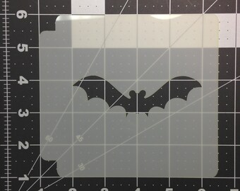 Bat Stencils, Stencils for Walls Painting, Scrapbooking Stamping, Bat ...