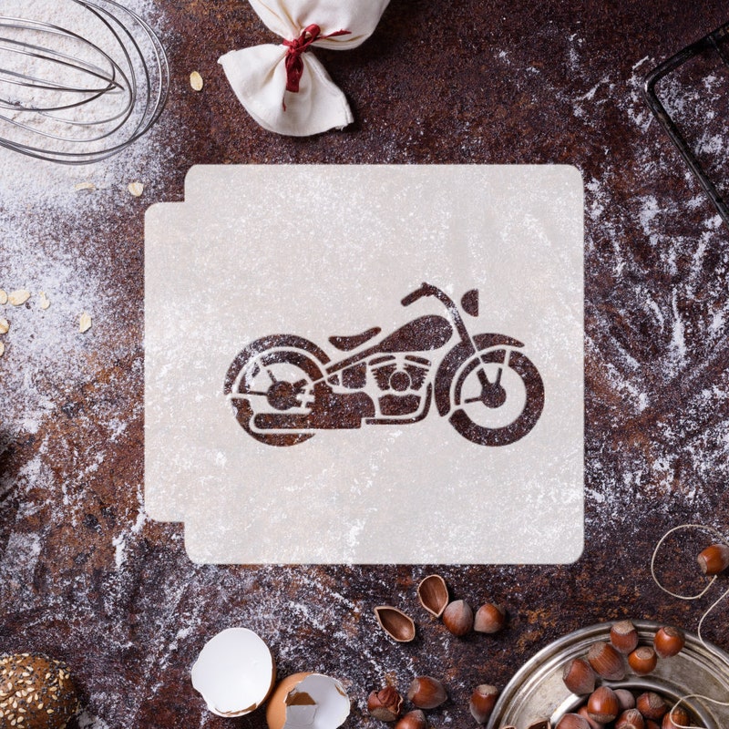 Motorcycle Stencil - Etsy Australia