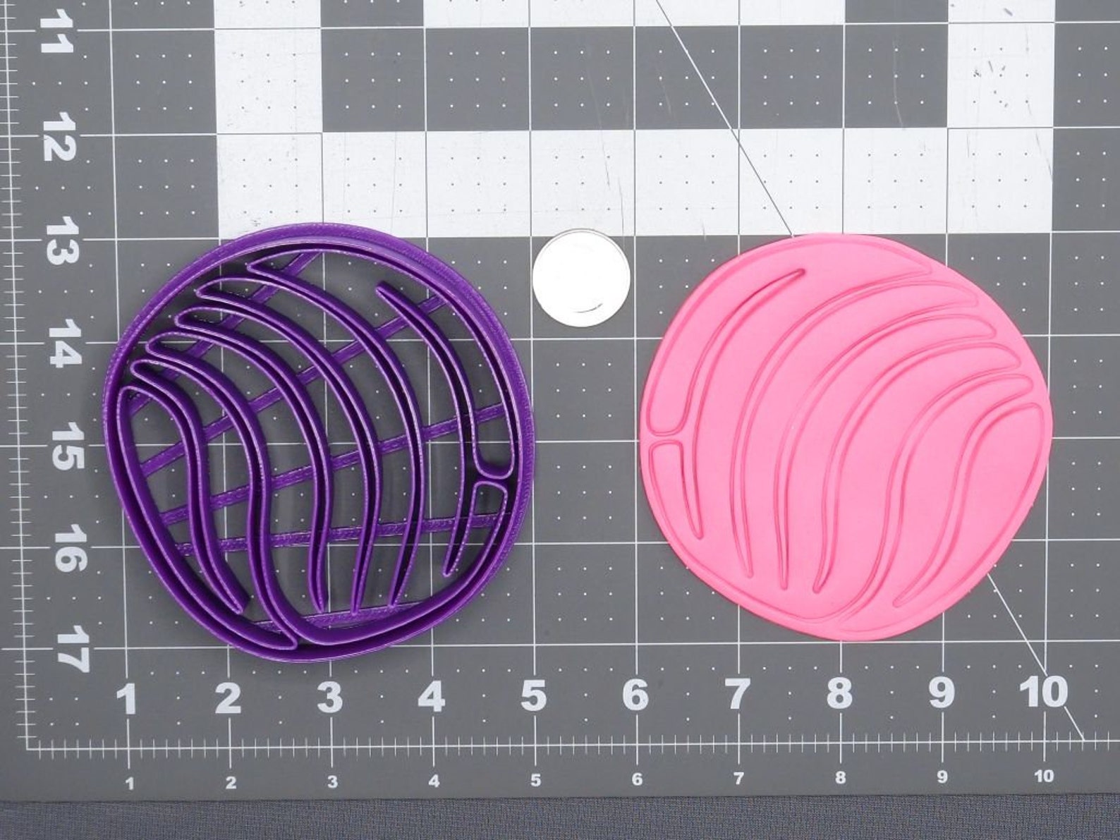 Mexican Sweet Bread Concha 266-D665 Cookie Cutter - Etsy