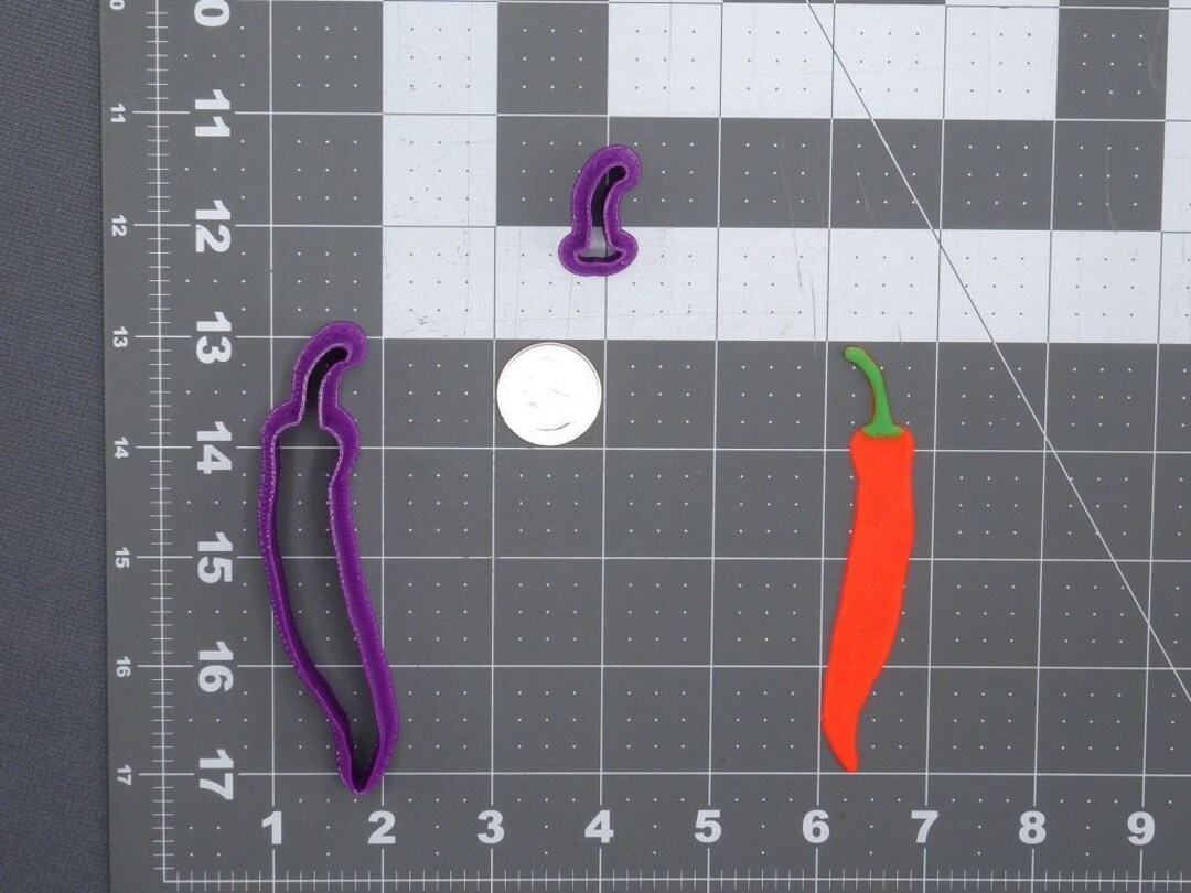 Chili Pepper 266-D675 Cookie Cutter Set - Etsy