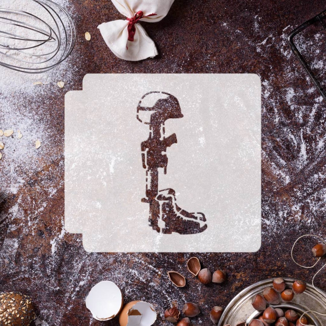 Fallen Soldier 783-H456 Stencil - Etsy