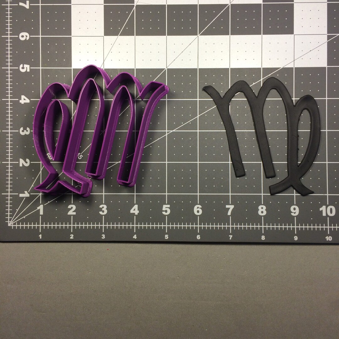 Virgo Symbol Cookie Cutter - Etsy
