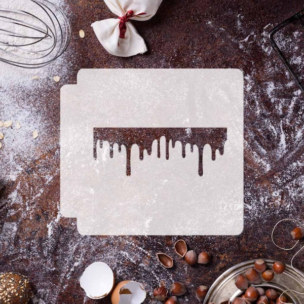 Drip Stencil - Etsy