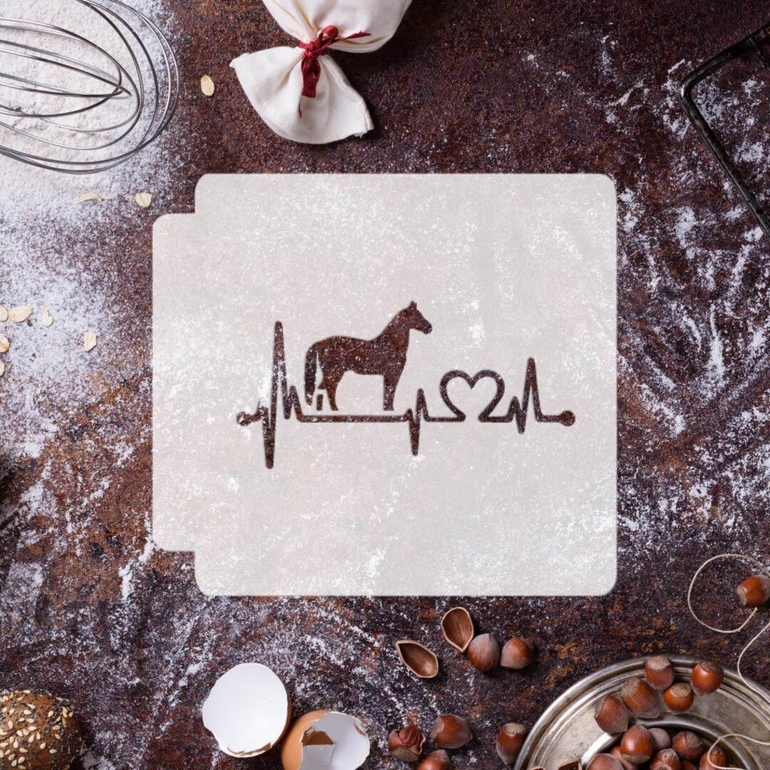 Horse Pulse 783-C389 Stencil - Etsy