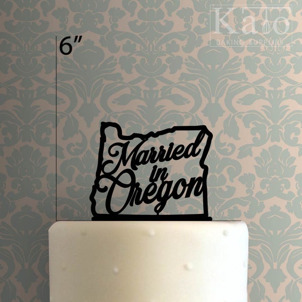Oregon Cake Topper - Etsy