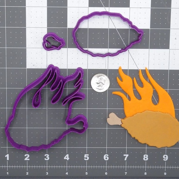 Chicken Wing Cookie Cutter - Etsy