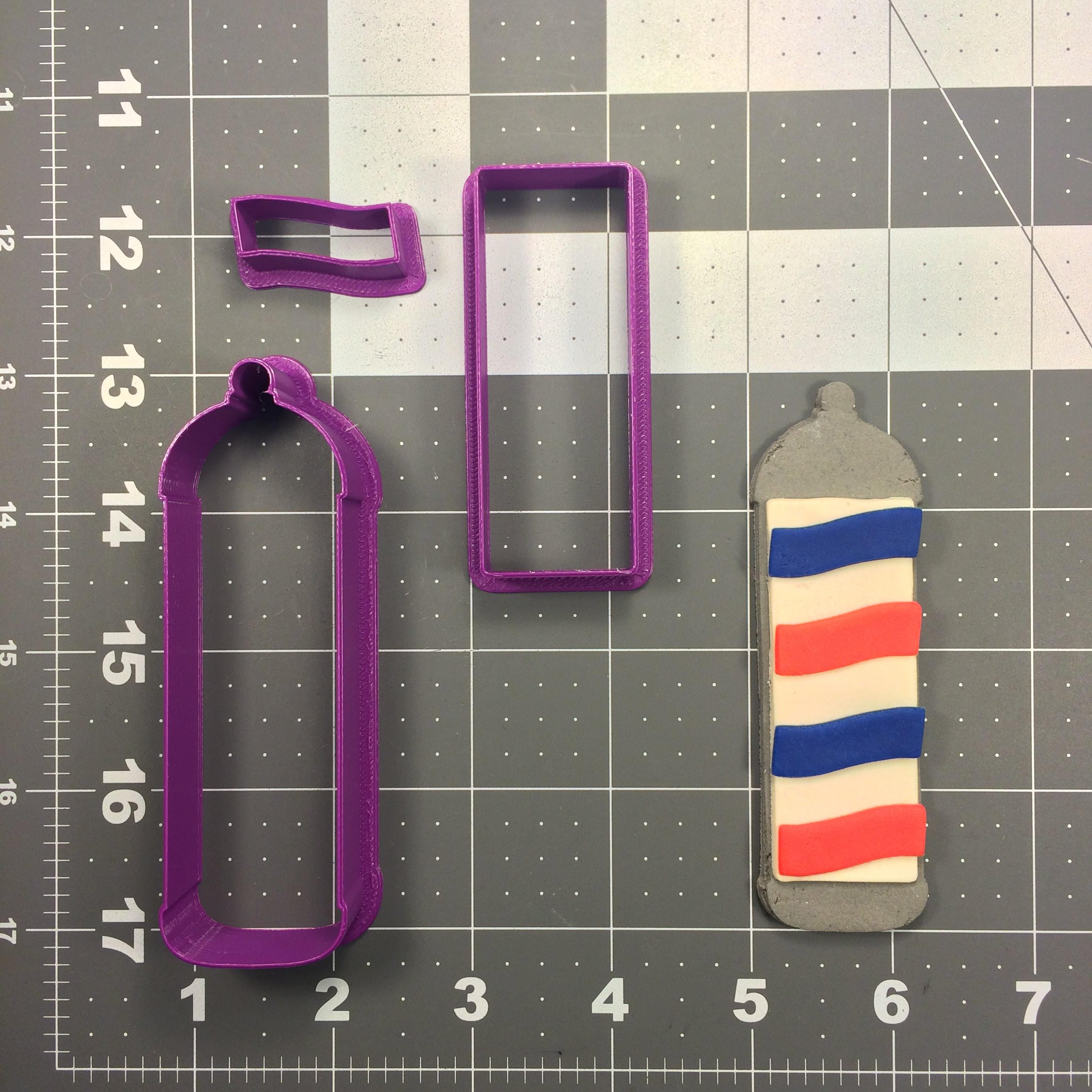 Barber Pole 100 Cookie Cutter Set | Etsy