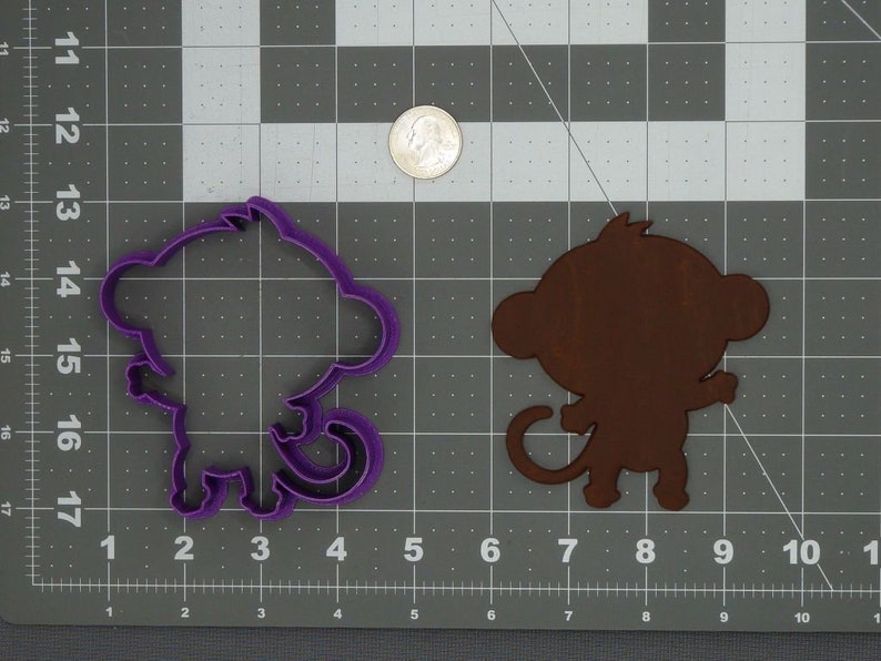 Baby Monkey 266-D008 Cookie Cutter Silhouette - Etsy