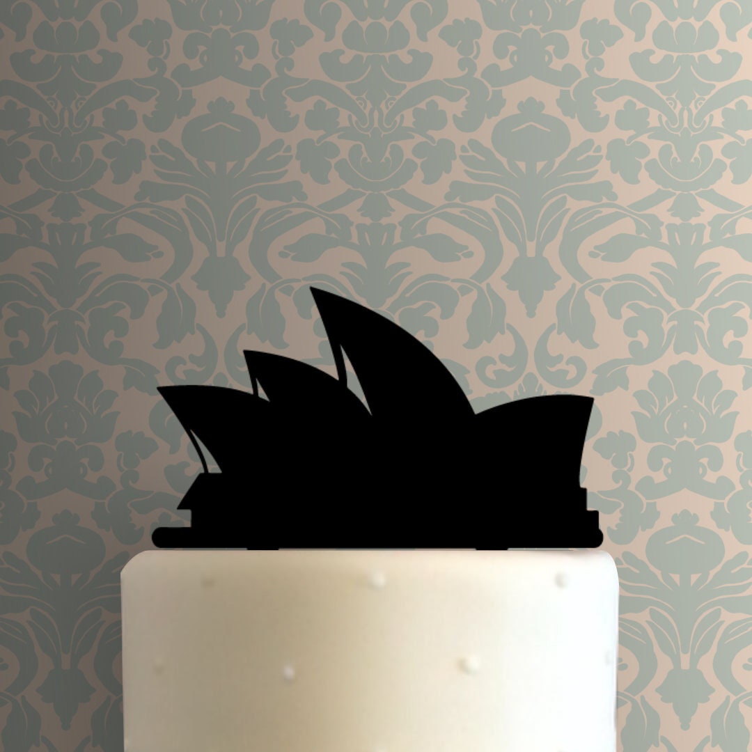 Sydney Opera House 225-A058 Cake Topper - Etsy