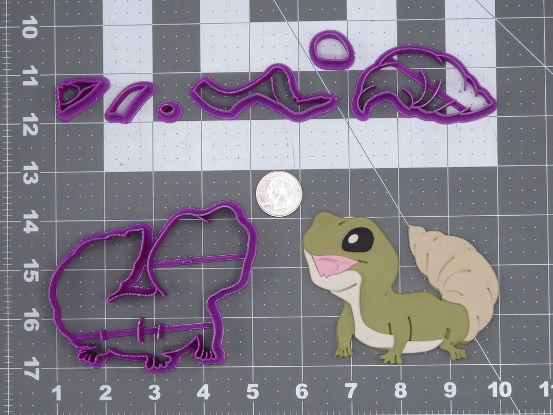 Fat Tailed Gecko Lizard Body 266-I405 Cookie Cutter Set - Etsy