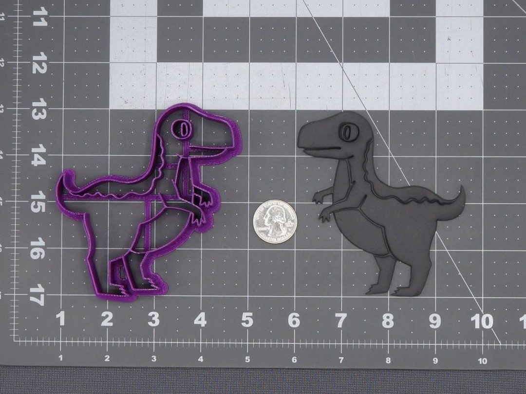 Raptor Dinosaur Body 266-J953 Cookie Cutter - Etsy