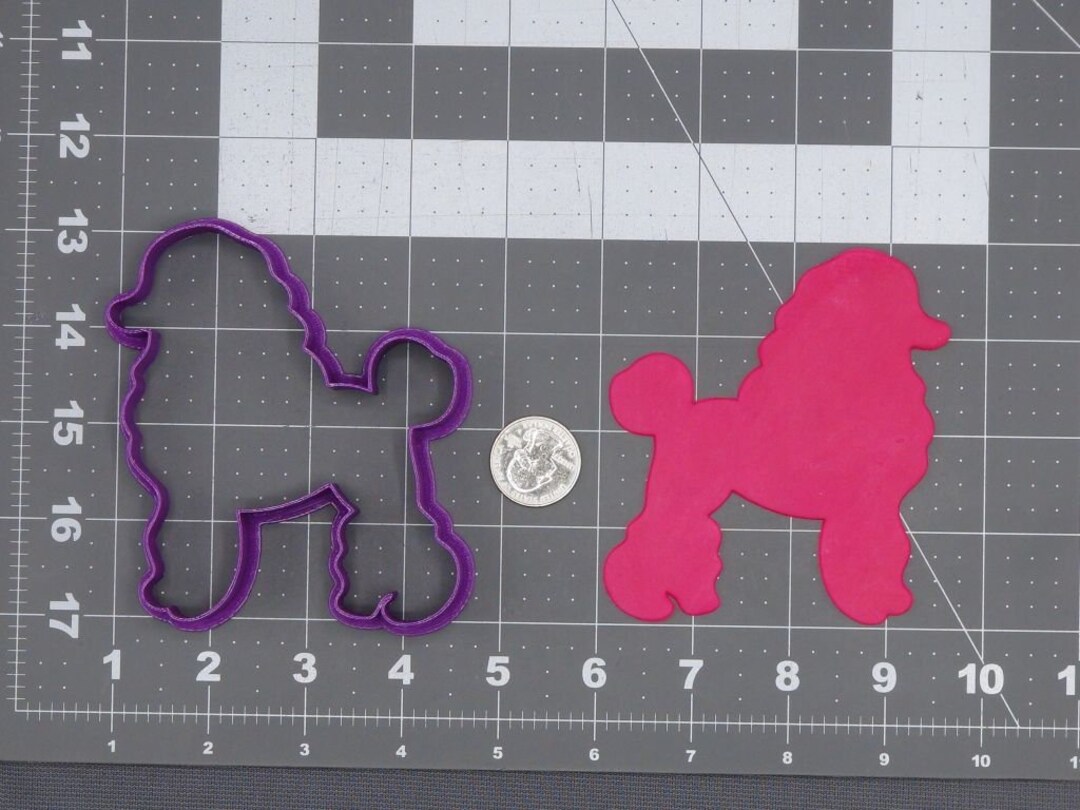 Poodle Body 266-K826 Cookie Cutter Silhouette - Etsy