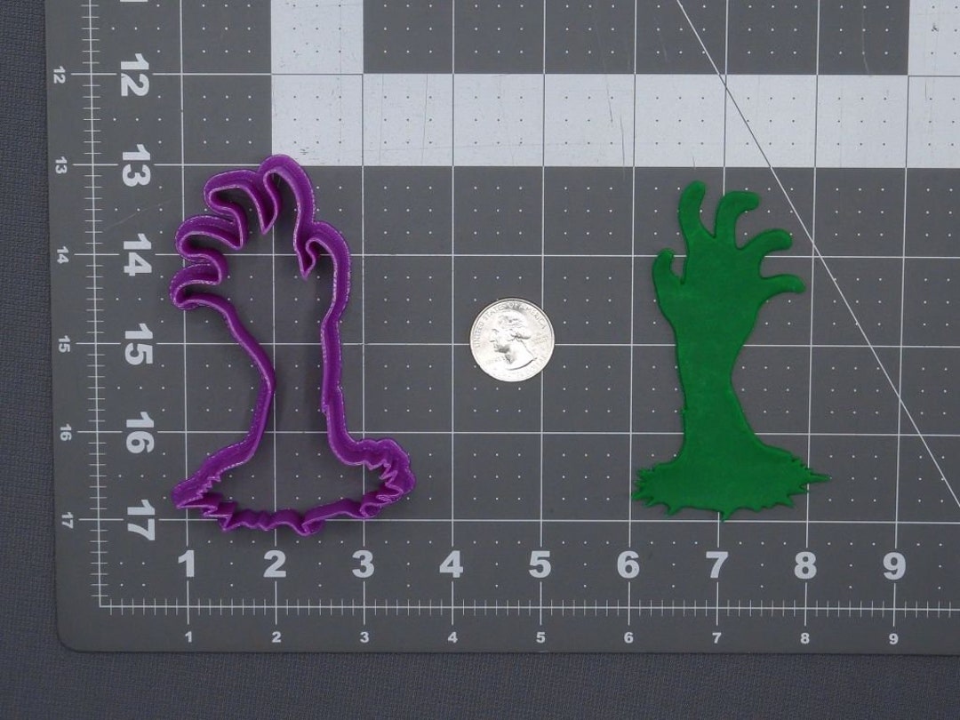 Halloween - Zombie Hand 266-F527 Cookie Cutter Silhouette - Etsy