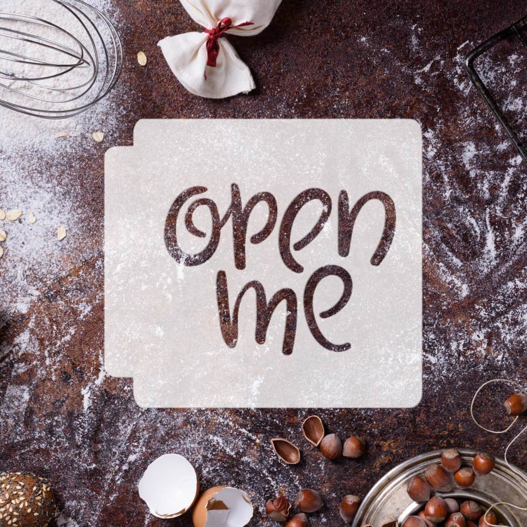 Open Me 783-E591 Stencil - Etsy