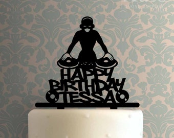 Dj Cake Topper | Etsy