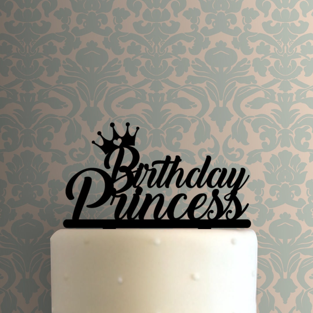 Birthday Princess 225-A224 Cake Topper - Etsy