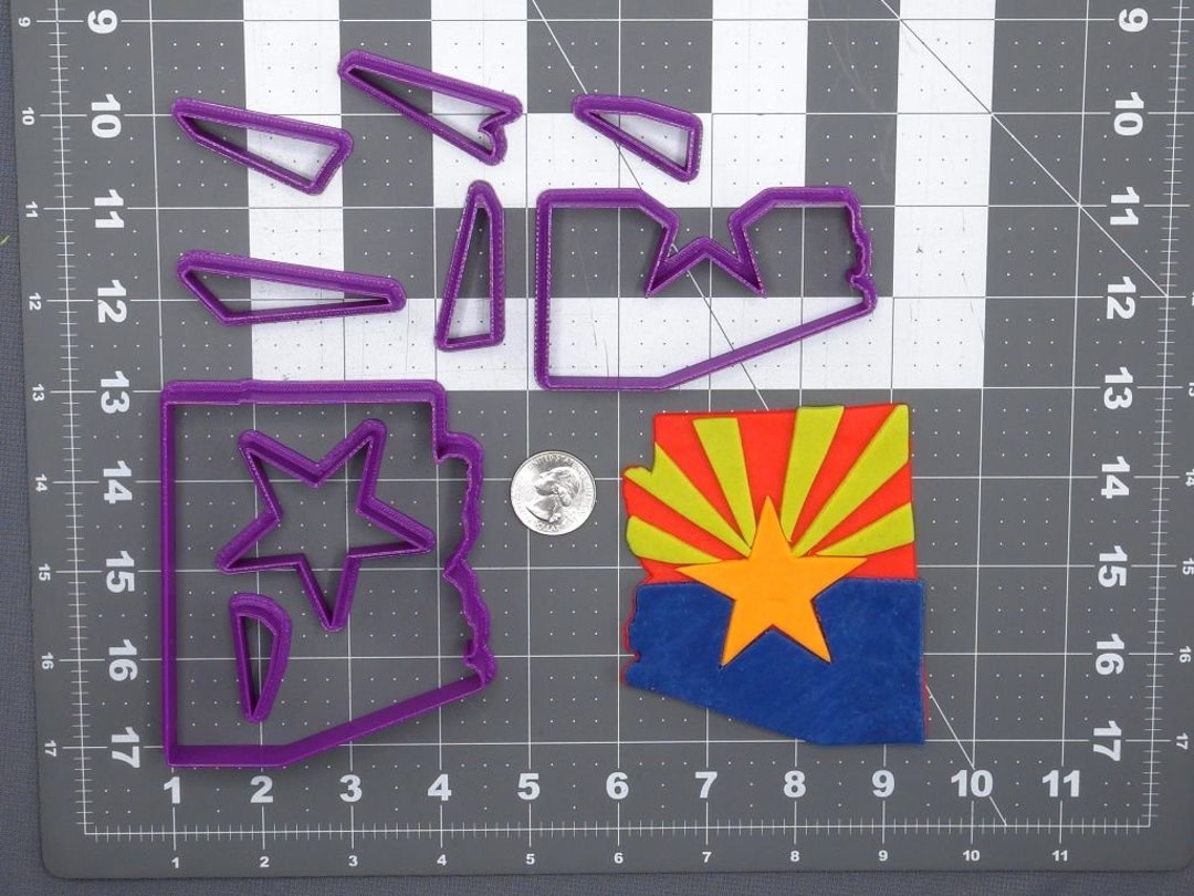 Arizona State 266-H094 Cookie Cutter Set - Etsy