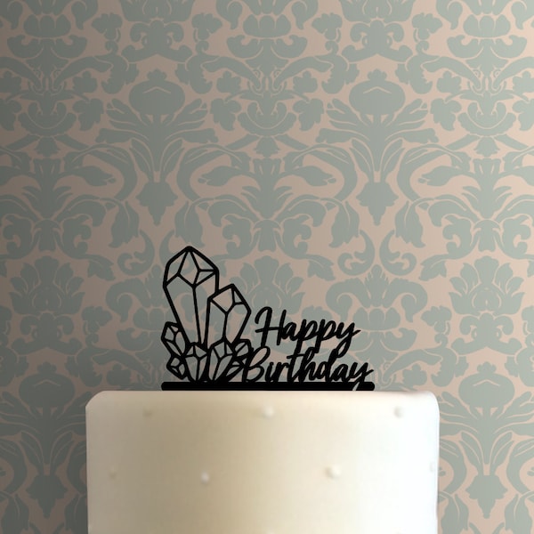 Crystal Cake Topper - Etsy