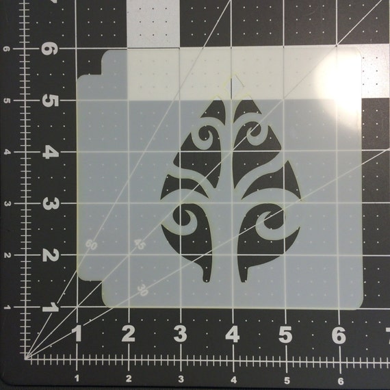 Leaf 101 Stencil | Etsy