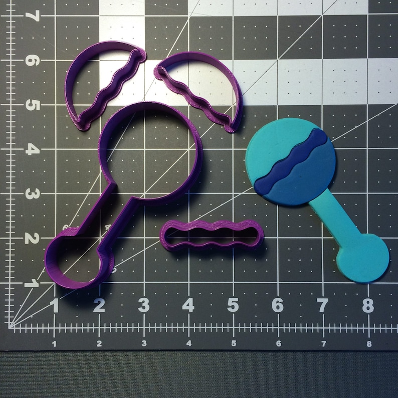 Baby Rattle 100 Cookie Cutter Set | Etsy