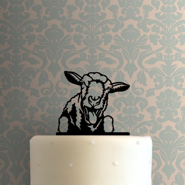 Sheep Cake Topper - Etsy