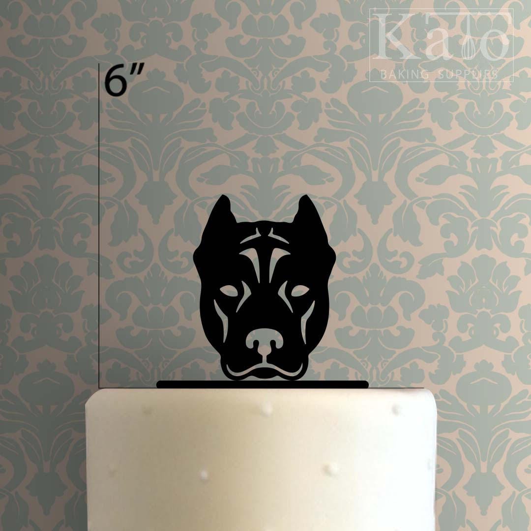Pitbull 225-200 Cake Topper - Etsy