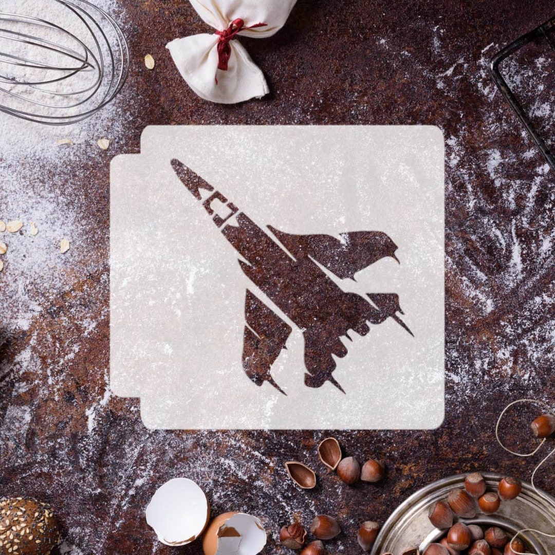 Fighter Jet 783-H722 Stencil - Etsy