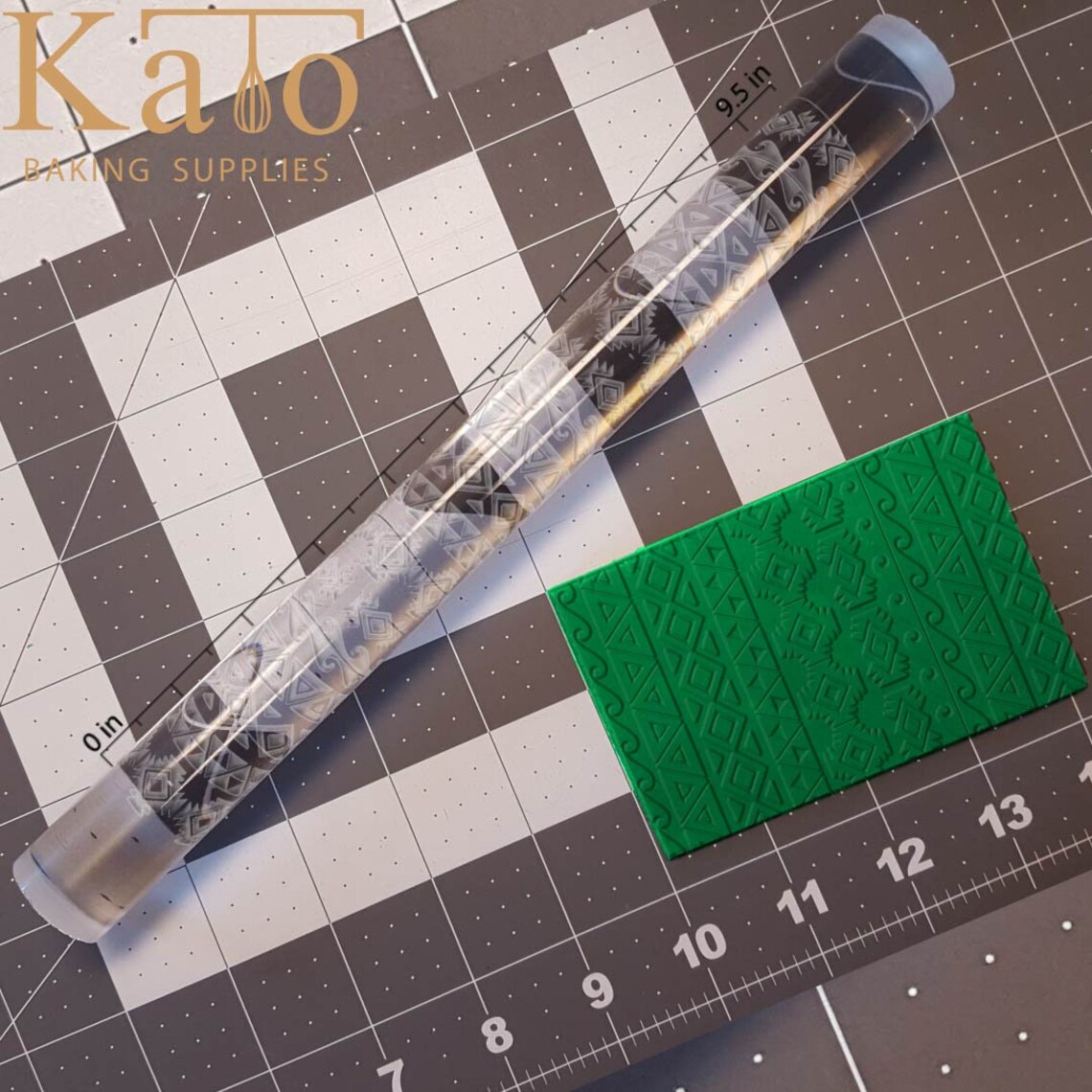 African Art Pattern 765-260 Rolling Pin | Etsy