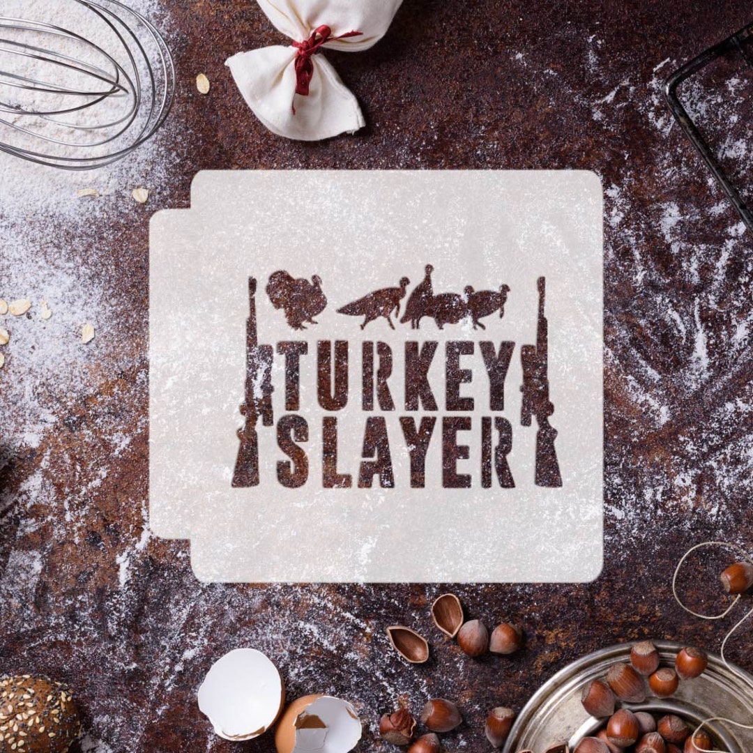 Turkey Slayer 783-H858 Stencil - Etsy