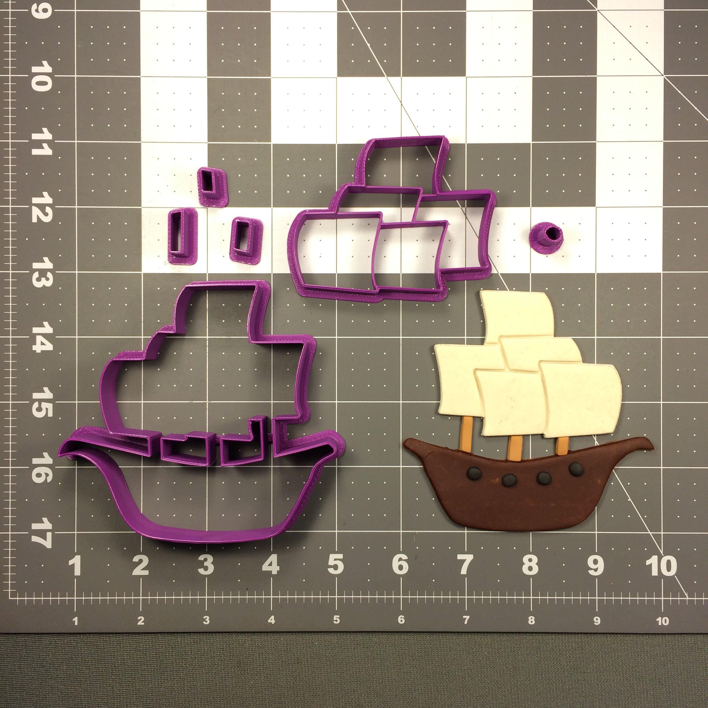 Pirate Ship 266-267 Cookie Cutter Set | Etsy