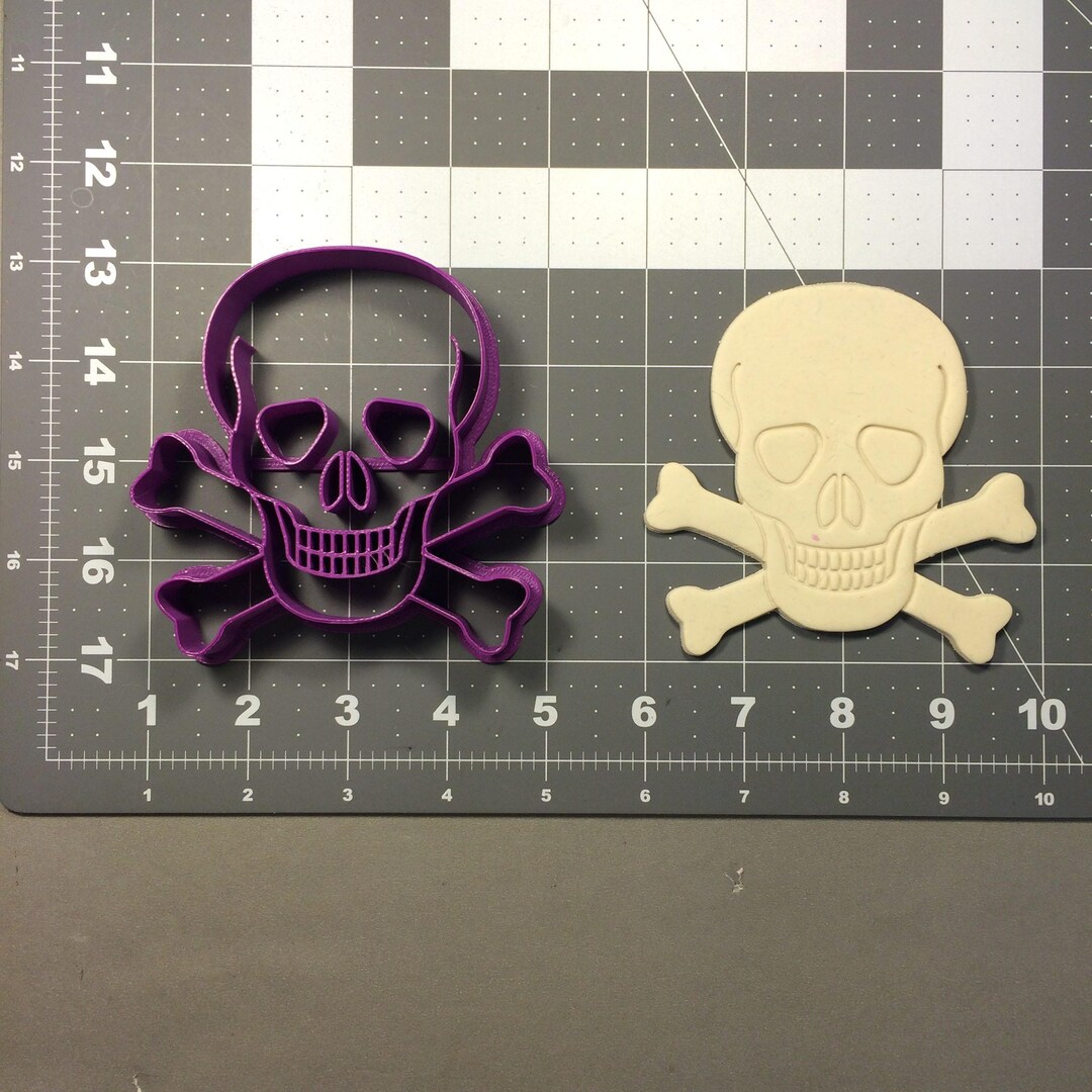 Skull and Crossbones 103 Cookie Cutter - Etsy