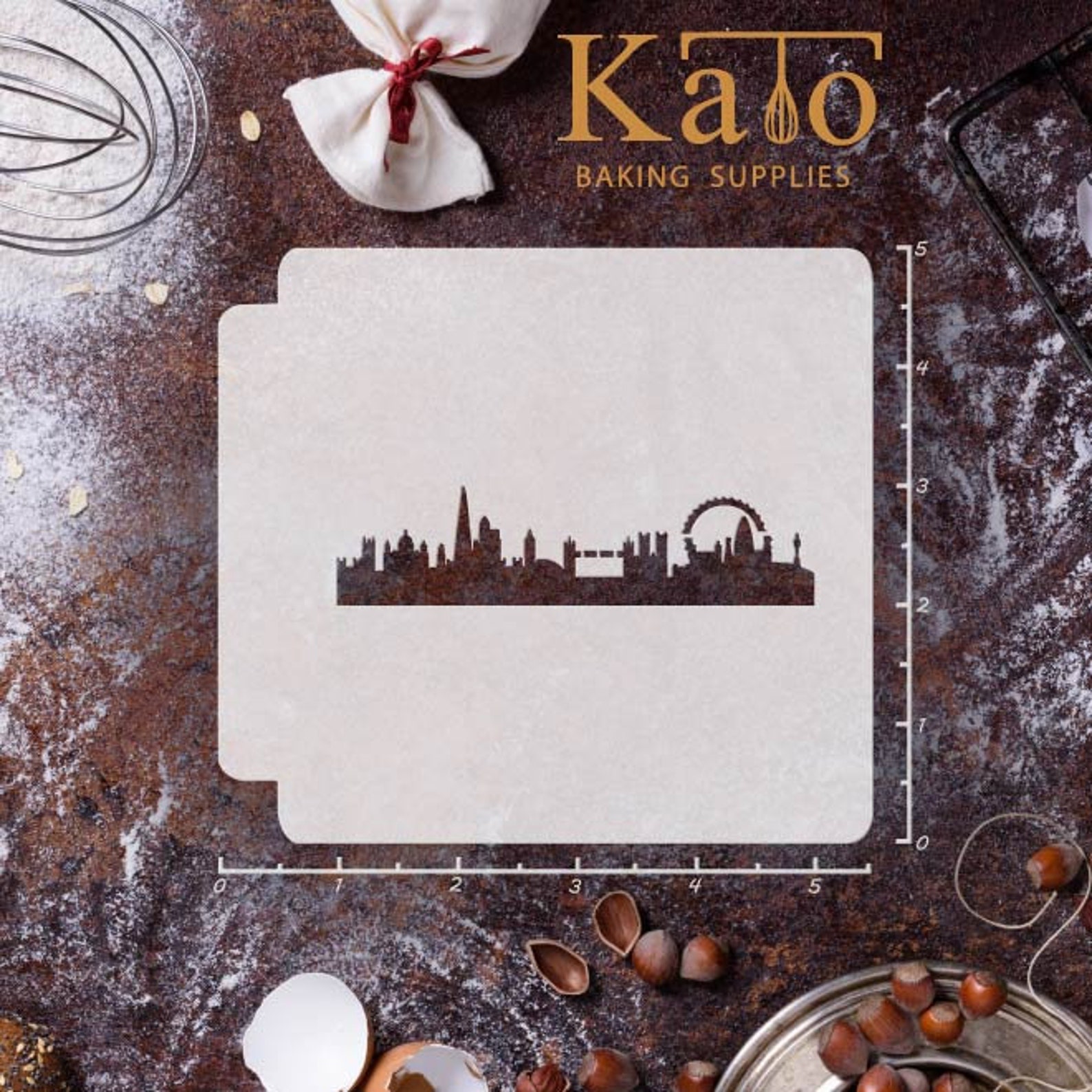 London Skyline 783-B064 Stencil - Etsy