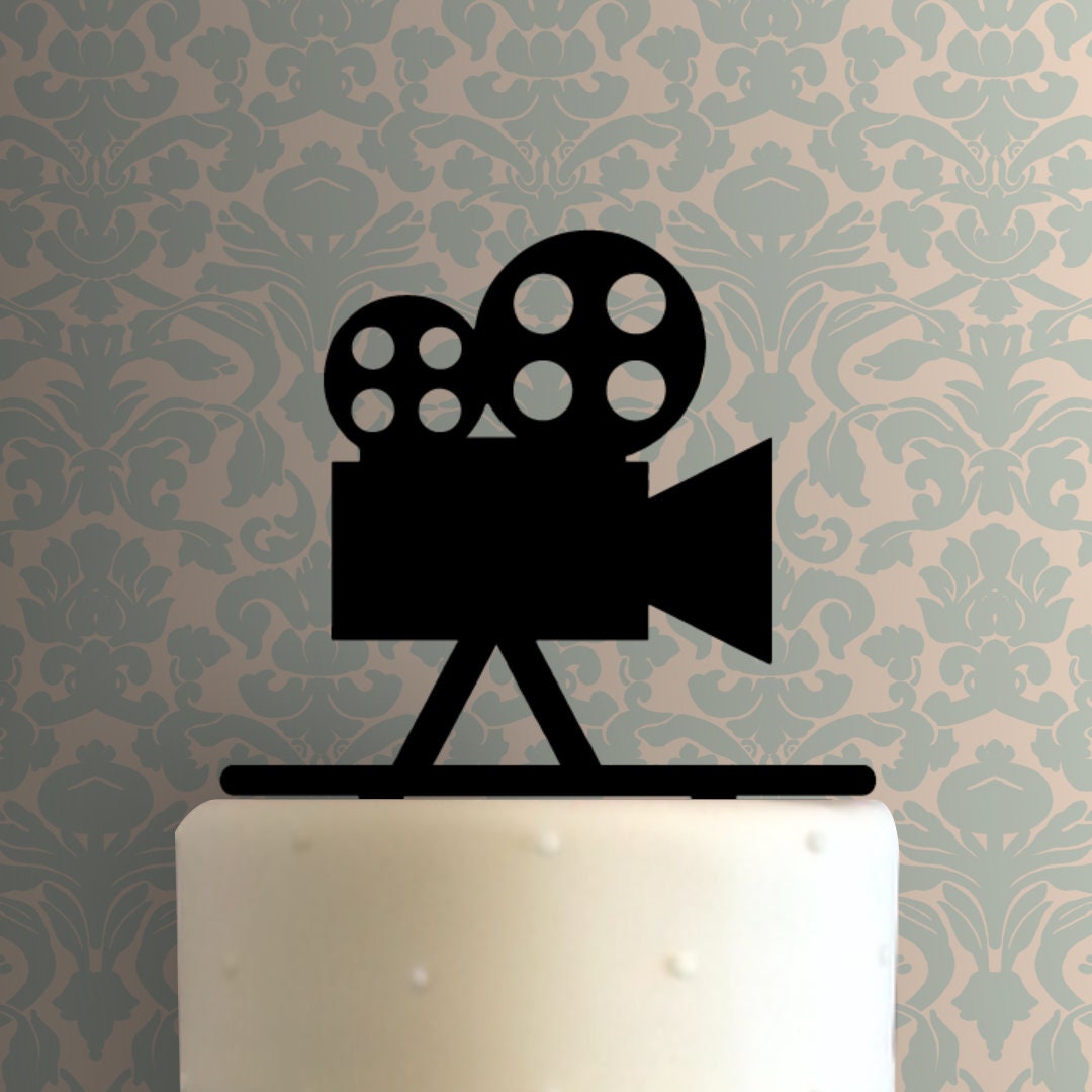 Film Projector 225-A284 Cake Topper - Etsy