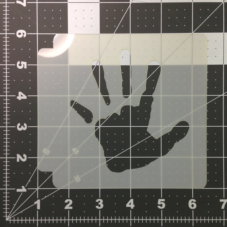 Hands 100 Stencil - Etsy