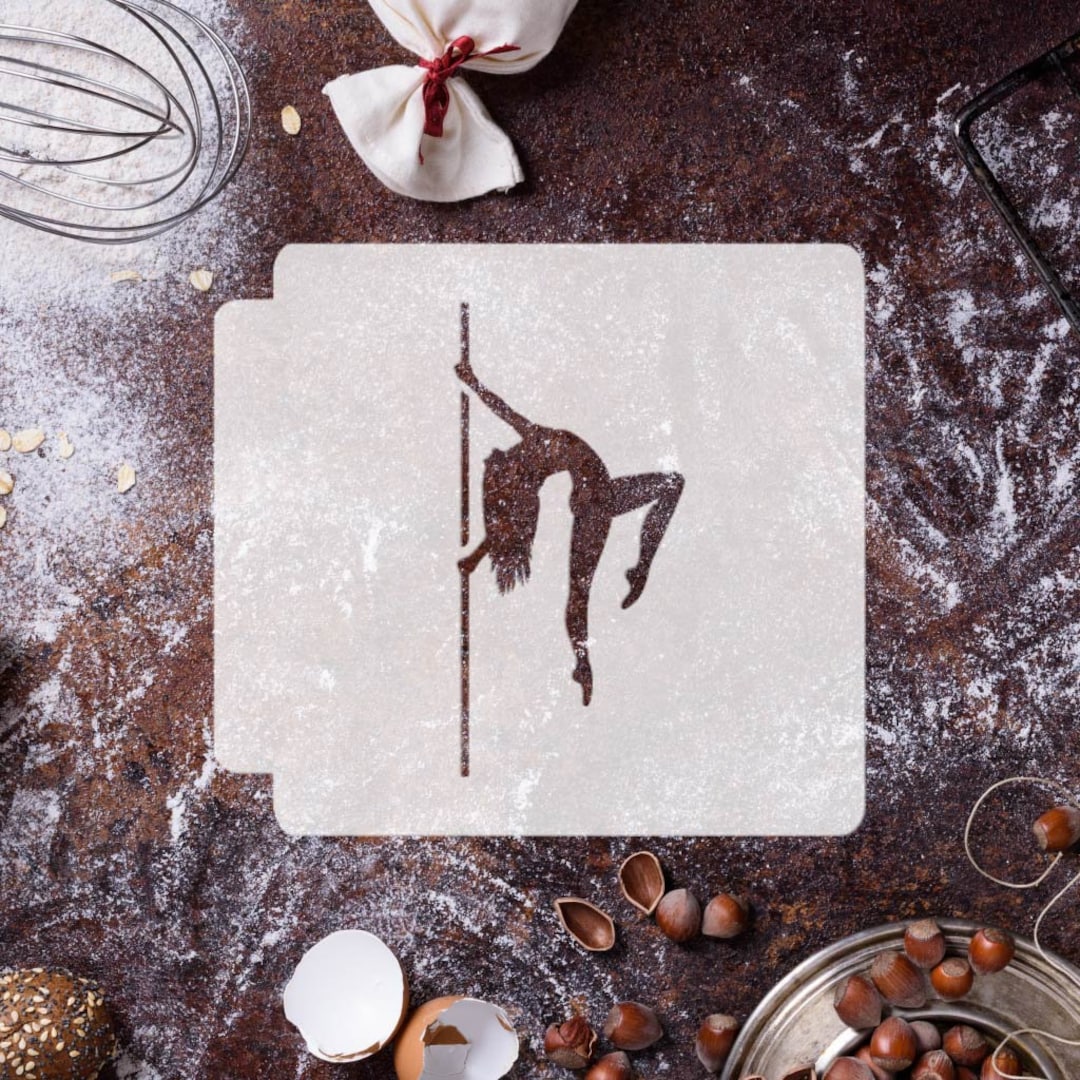 Pole Dancer 783-H680 Stencil - Etsy