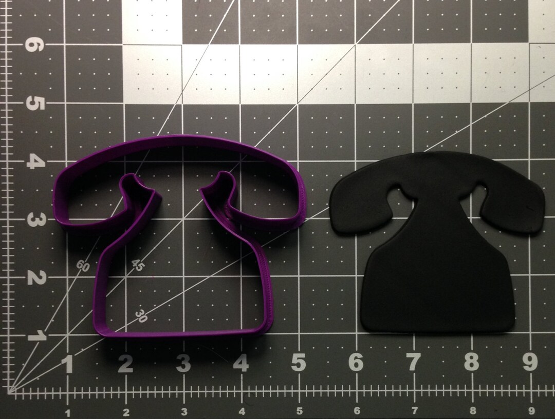 Telephone 101 Cookie Cutter - Etsy