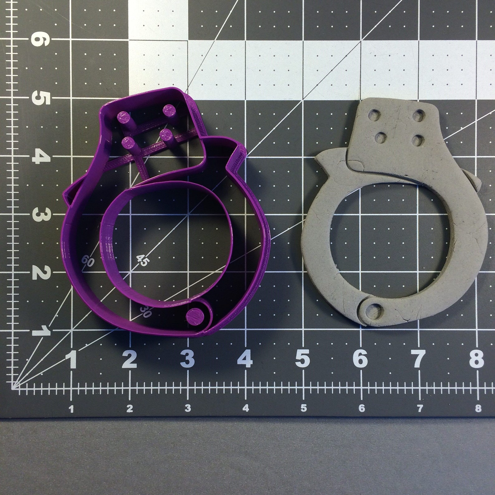 Handcuff 266-A514 Cookie Cutter - Etsy