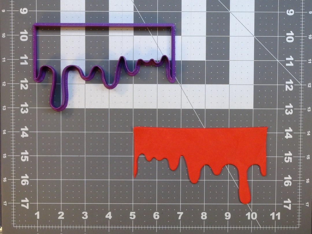 Dripping Blood Repeating Pattern 266-B710 Cookie Cutter - Etsy