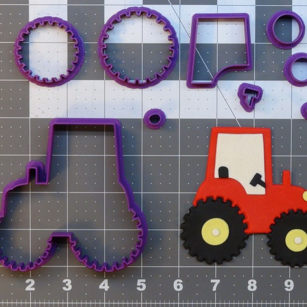 Tractor Cookies - Etsy
