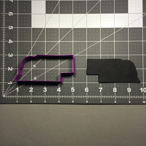 Nebraska State Cookie Cutter Project Nebraska State Shape Cookie Cutter ...