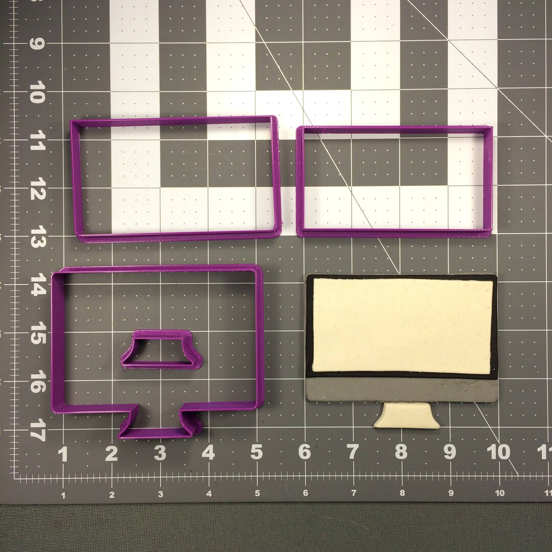 Computer 102 Cookie Cutter Set - Etsy