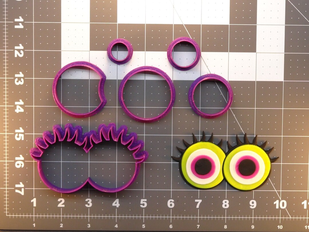 Monster Eyes 266-375 Cookie Cutter Set - Etsy