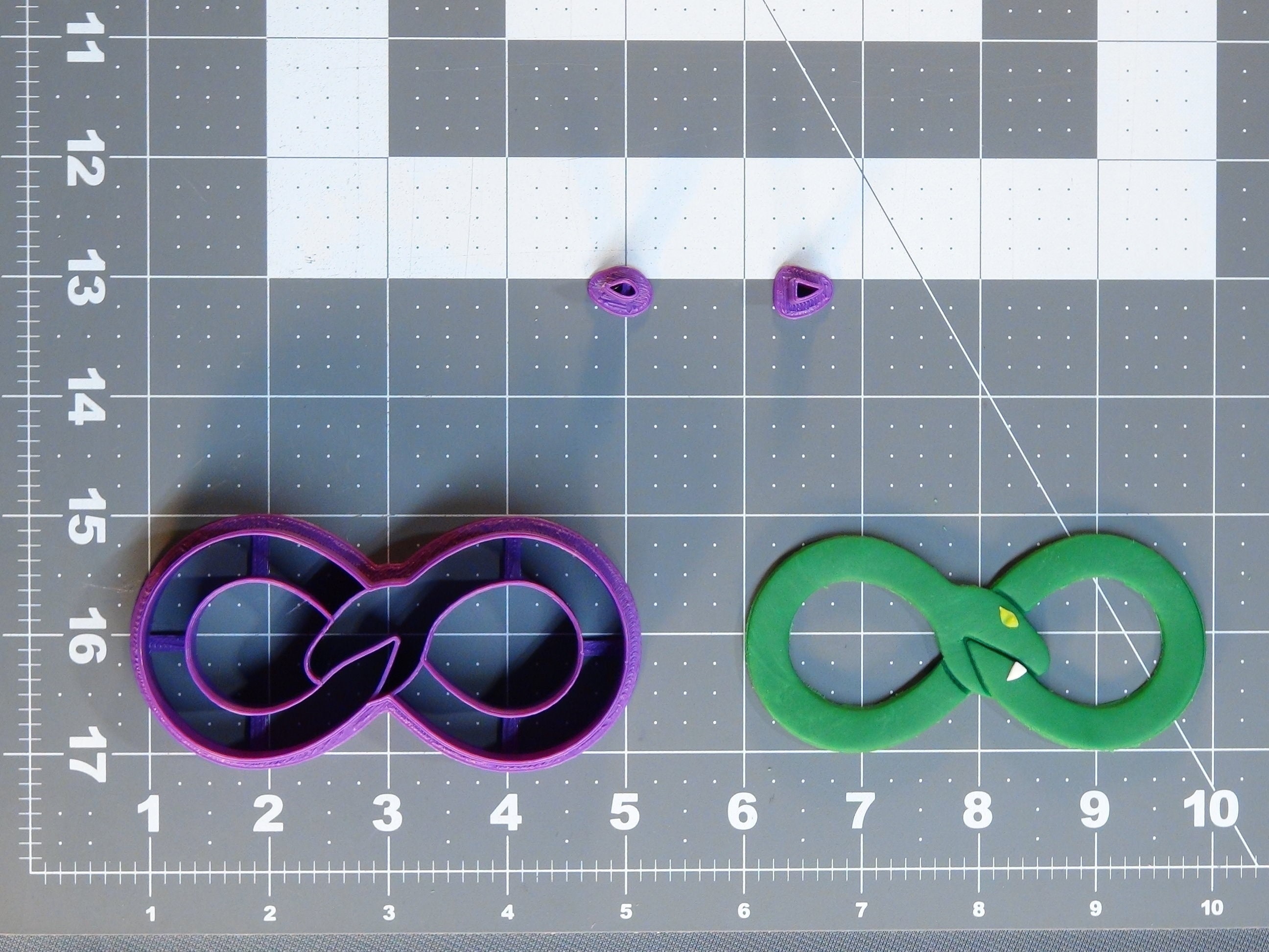 Ouroboros Infinity Snake 266-C303 Cookie Cutter Set | Etsy