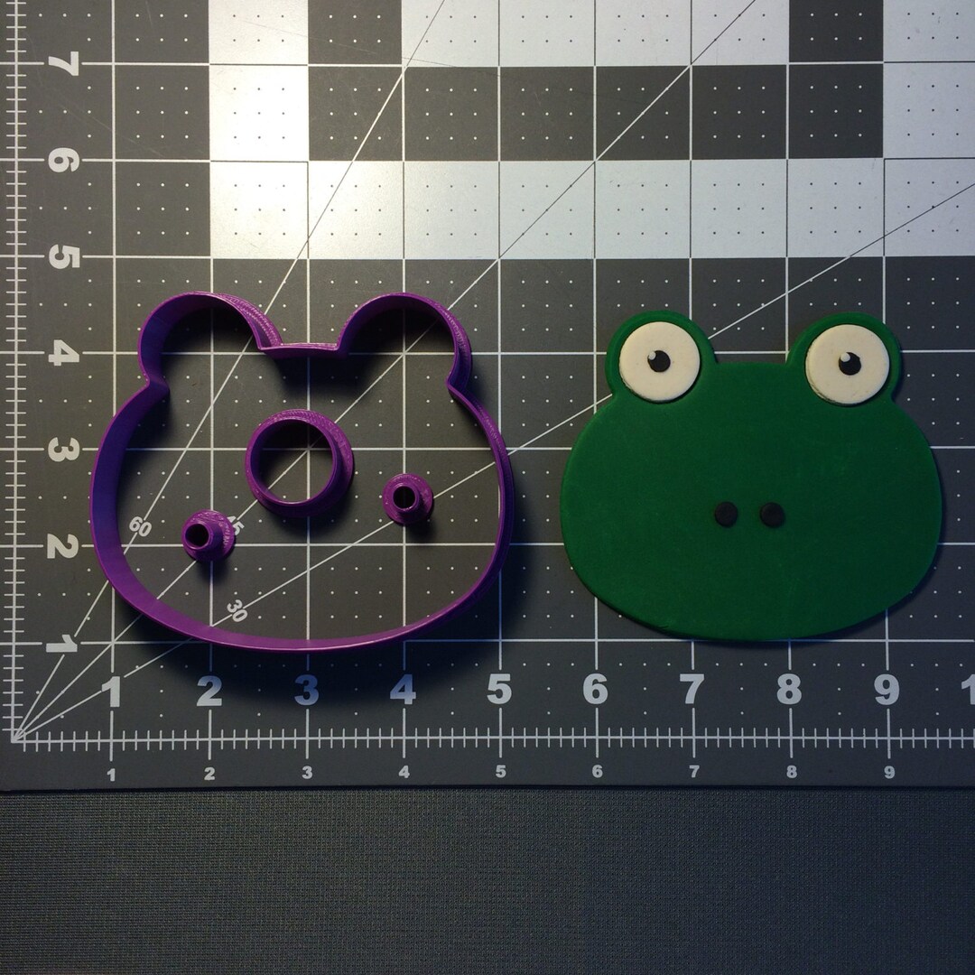 Frog Face 100 Cookie Cutter Set - Etsy