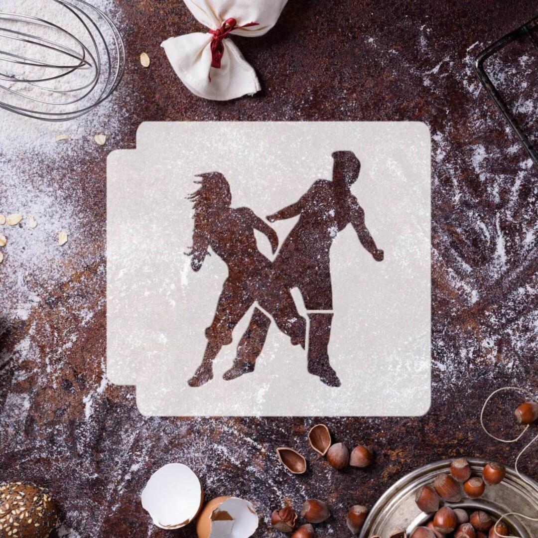 Hip Hop Dancers 783-F132 Stencil - Etsy