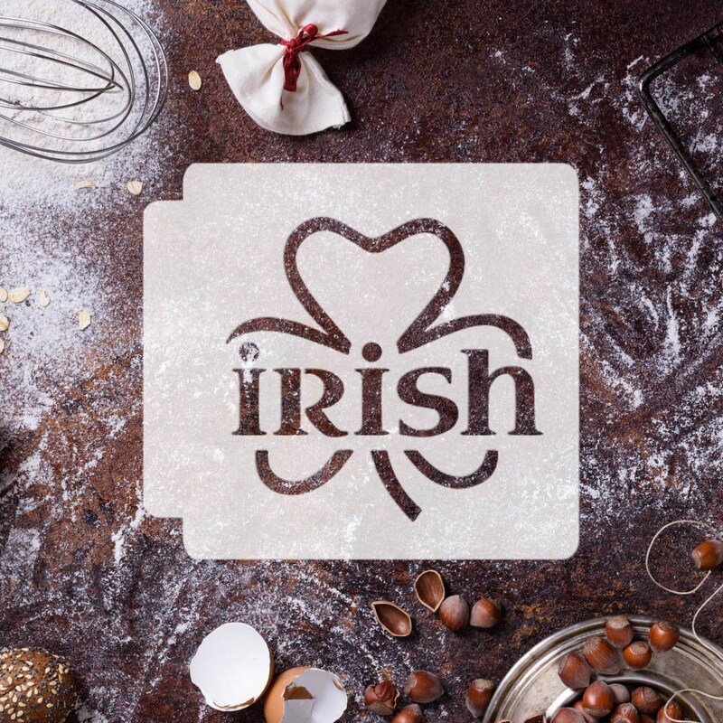St Patrick Stencil - Etsy