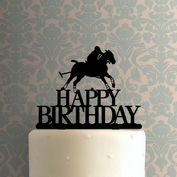 Polo Happy Birthday 225-A605 Cake Topper | Etsy