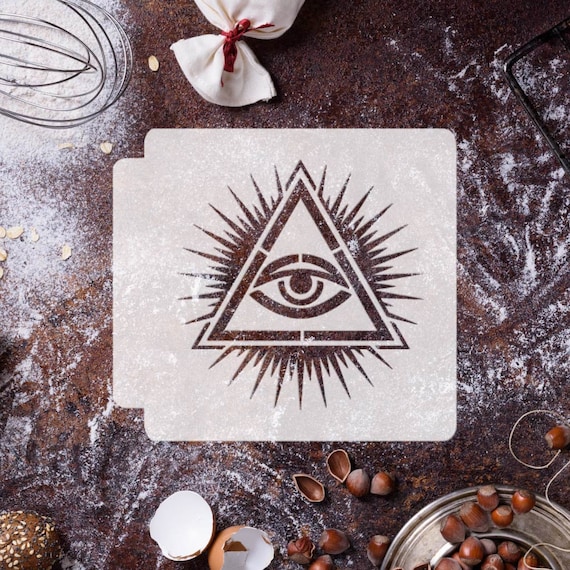 All Seeing Eye Stencil