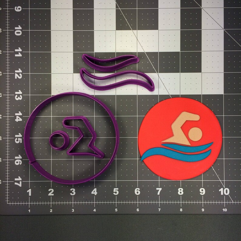 Swimmer 266-092 Cookie Cutter Set - Etsy